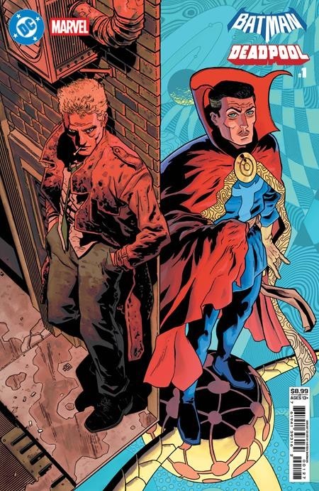 MARVEL DC BATMAN DEADPOOL #1 HAYDEN SHERMAN VARIANT NM CONSTANTINE DR ...