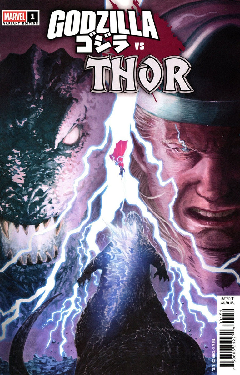 GODZILLA VS THOR #1 MITSUHIRO ARITA VARIANT NM HAND NINJAS AVENGERS MA ...